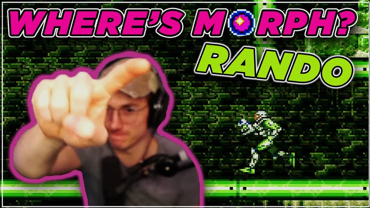WHERE'S MORPH? Randomizer | Super Metroid - YouTube
