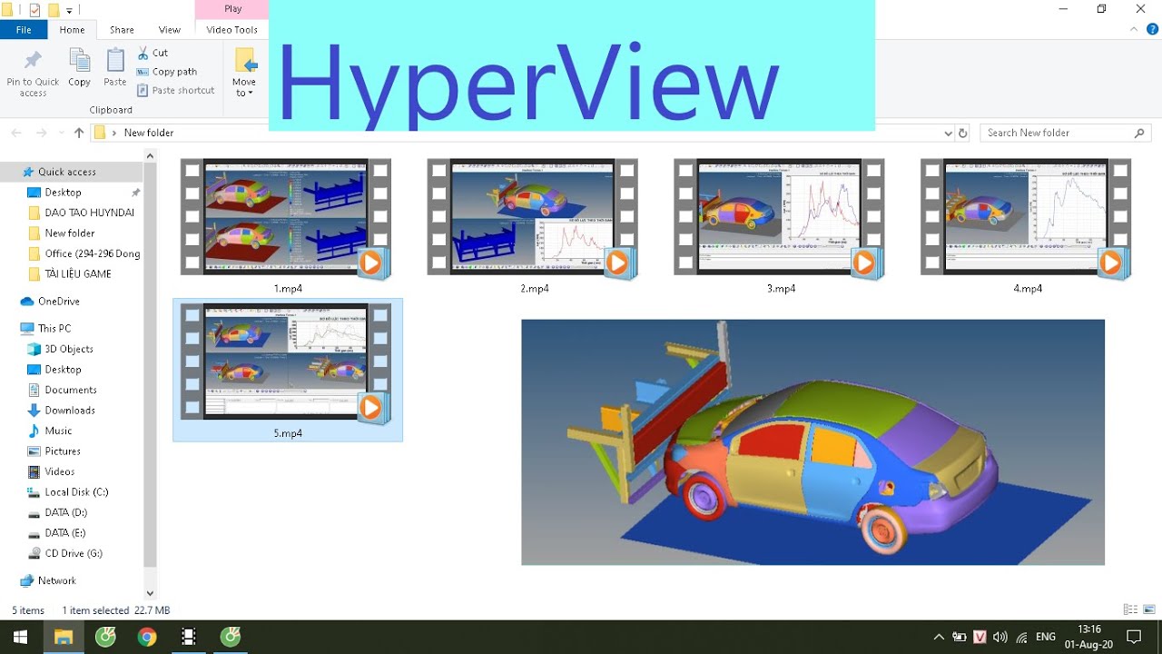 HyperView ll force analysis test chart - YouTube