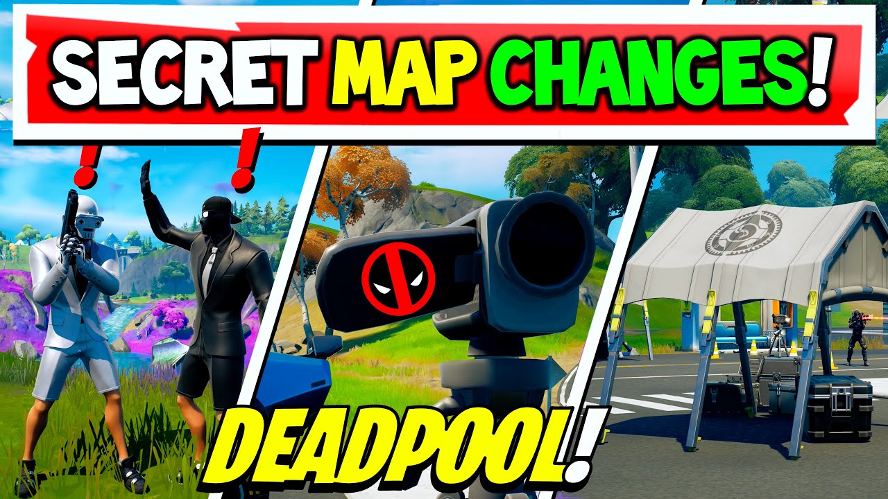 Fortnite New | SECRET MAP CHANGES | Henchmen Arrive on the Island ...