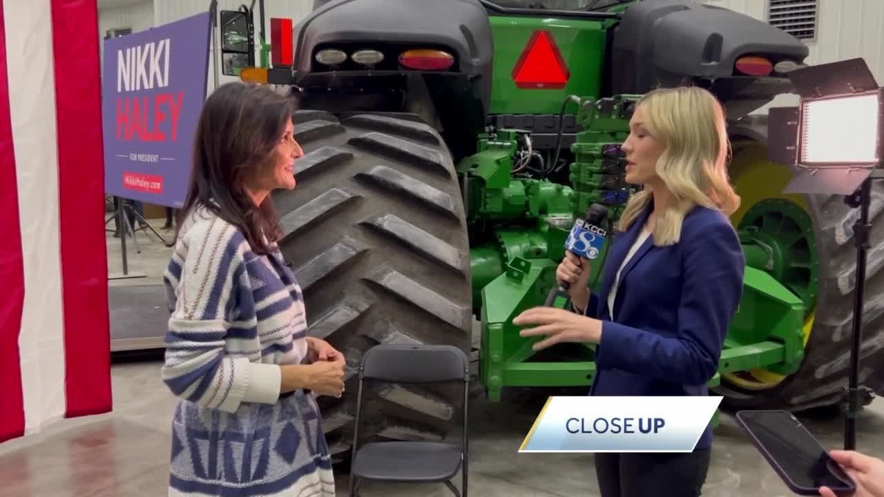 Close Up: One-on-one with Republican presidential candidate Nikki Haley ...