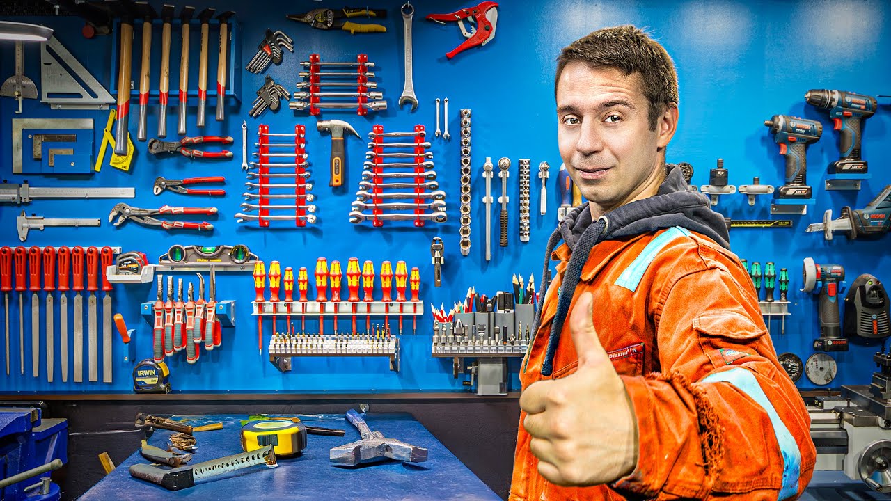 How to make a Perfect TOOLWALL - YouTube