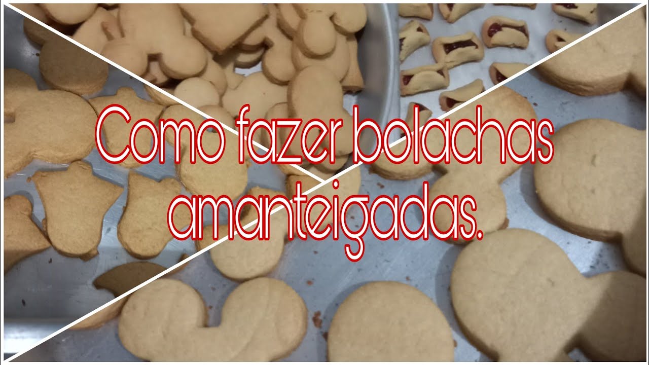 Biscoito de Natal/amanteigados - YouTube