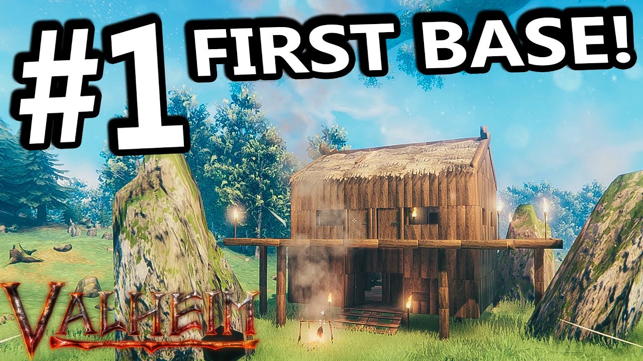 Survival Viking Base Building Game - Beginning - Valheim Playthrough ...