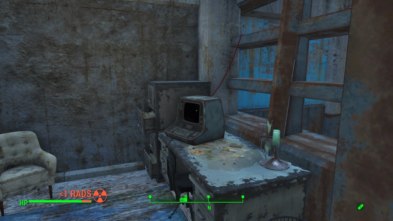 Supervisor Terminal - Mass Fusion Containment Shed - Fallout 4 - YouTube