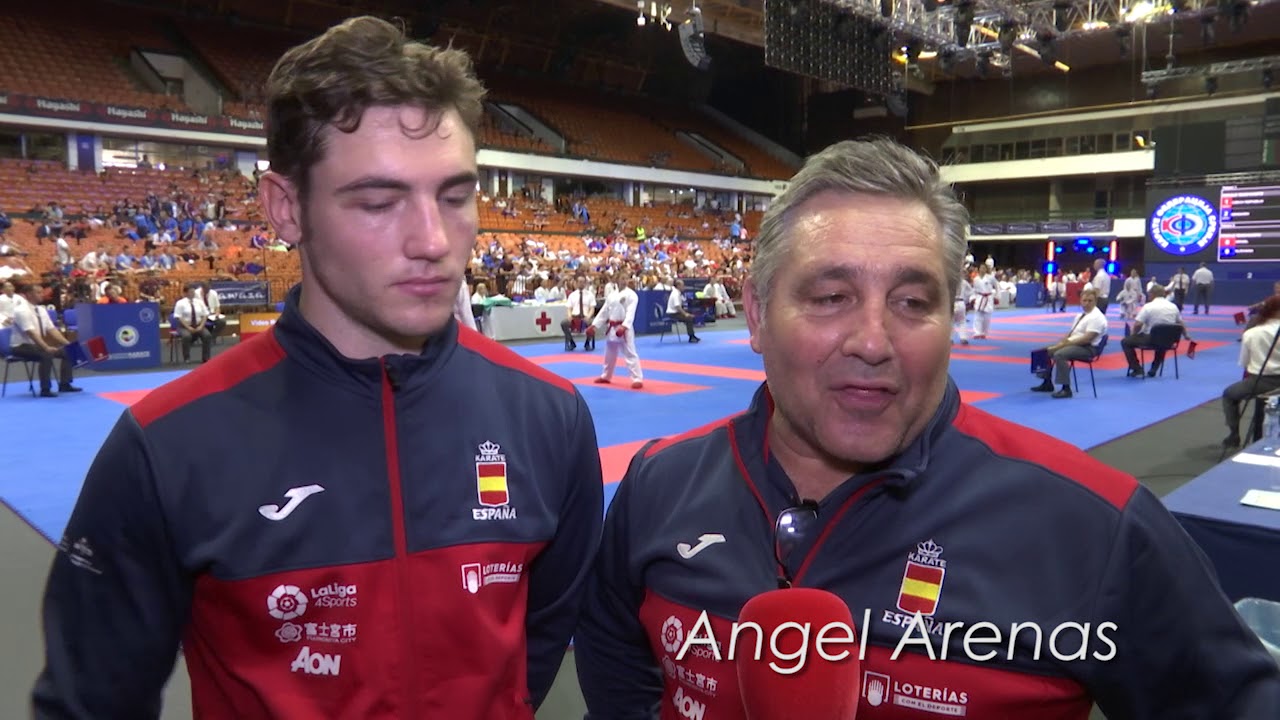 Introducing ANGEL and PABLO ARENAS, father and son in the Karate ...