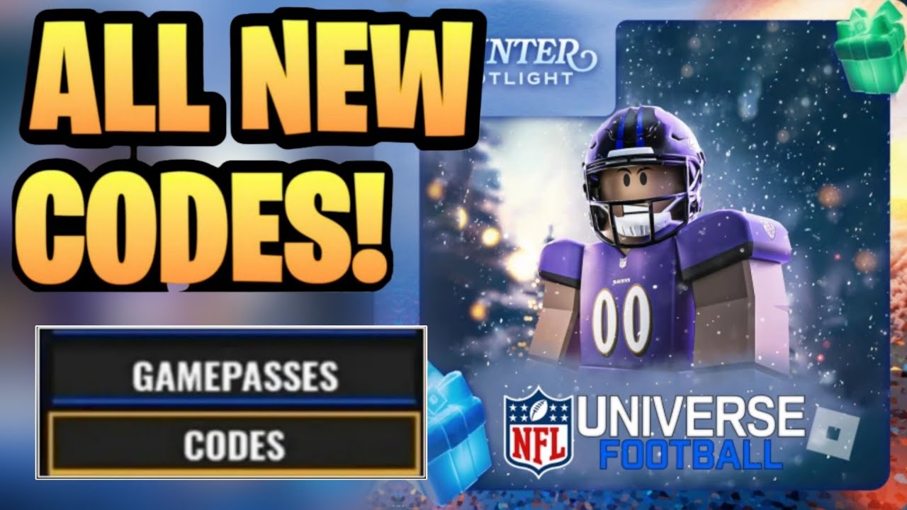 *NEW* ALL WORKING CODES FOR UNIVERSE FOOTBALL IN DECEMBER 2024! ROBLOX ...
