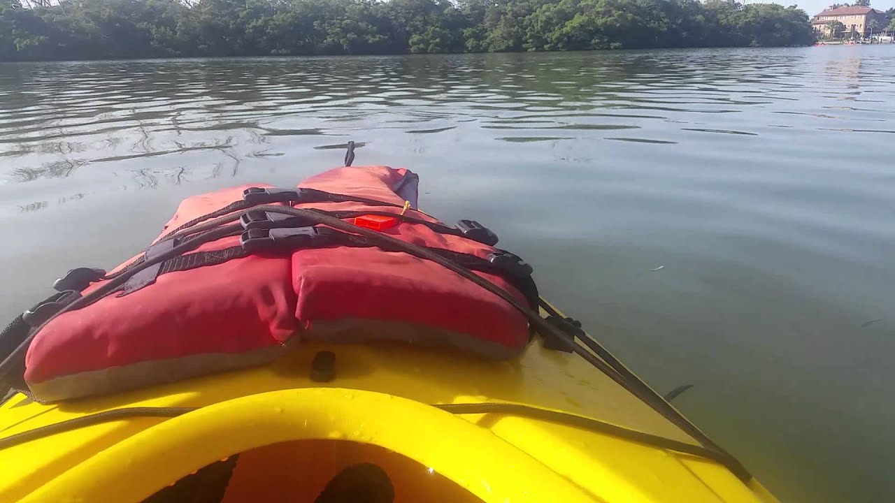 Kayaking near Lido - YouTube