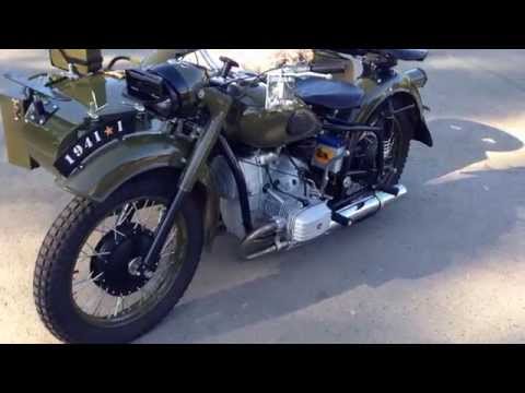 stock#1 dnepr motorcycle with sidecar