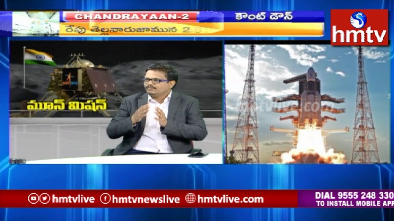 ISRO Scientist Raghunandan & SN Reddy about Chandrayaan 2 Launch | hmtv ...