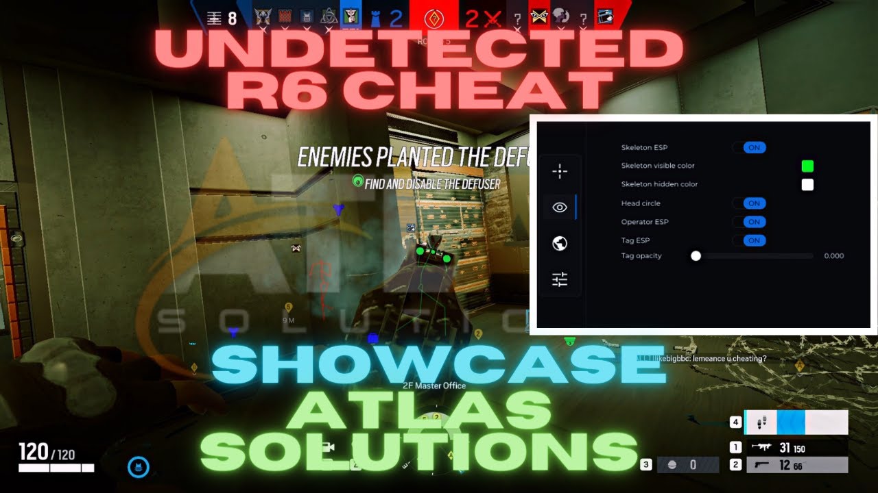 Undetectable R6 Cheats ft.Atlas Solutions - YouTube