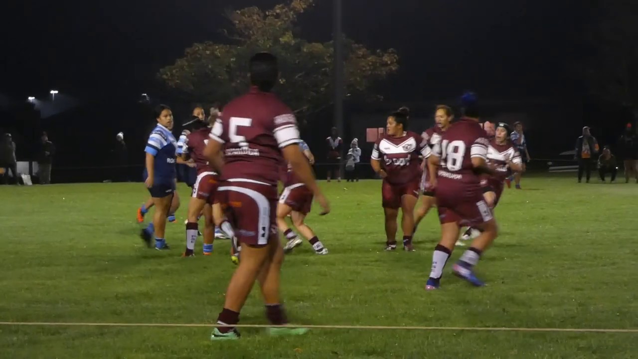 Otahuhu vs Papakura Womens rugby league 2019 - YouTube