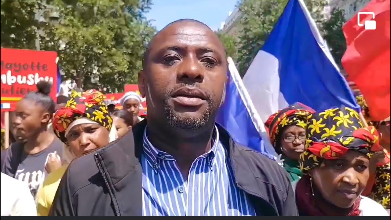 Les Mahorais sont descendus dans la rue à Marseille pour soutenir l ...
