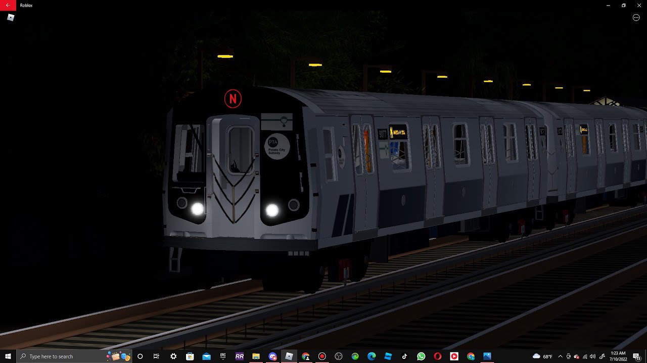 PTA Subway Transit : [RIDE[ R160B : N Line : Georgian Ave ...