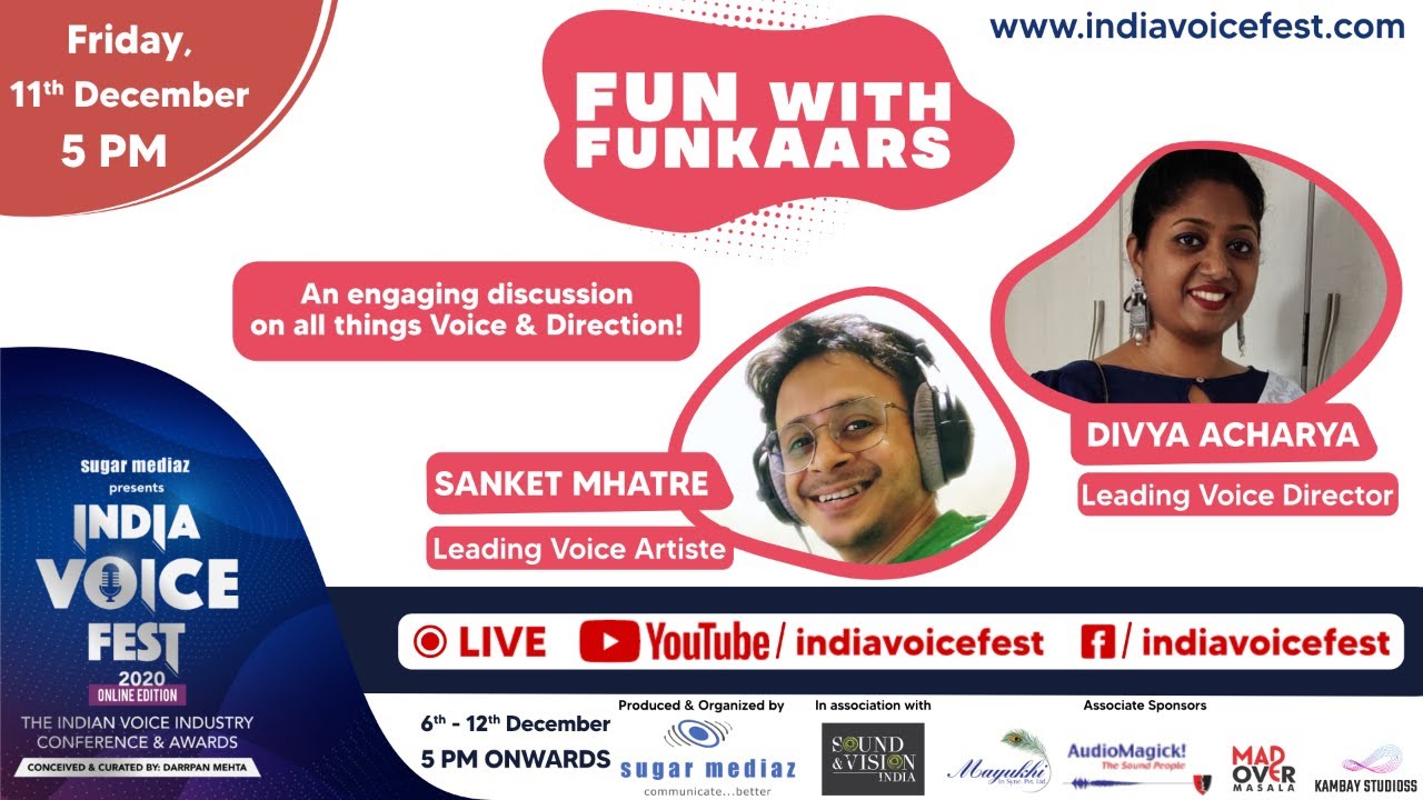 Sanket Mhatre & Divya Acharya - Fun with Funkaars - India Voice Fest ...