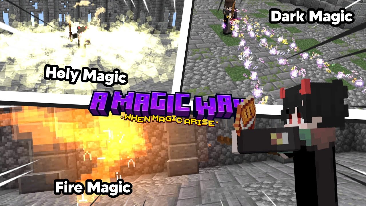 ADDON INI MENGUBAH MINECRAFT KALIAN MENJADI SIHIR!!! - A Magic Way ...