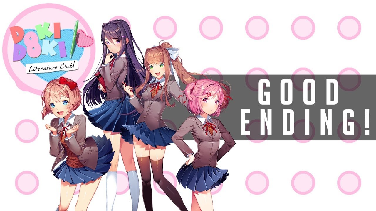 Doki Doki Literature Club - The Good Ending - YouTube