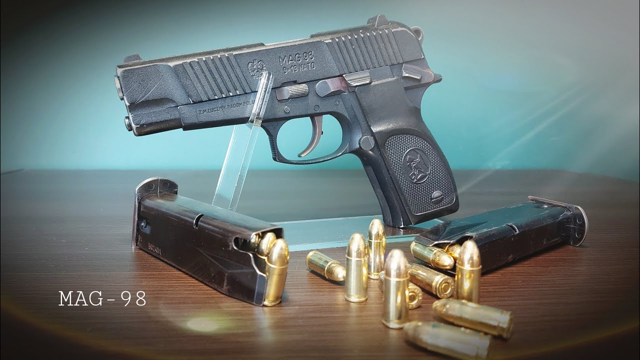 MAG 98, ZM "Łucznik" RADOM, 9x19 NATO - YouTube