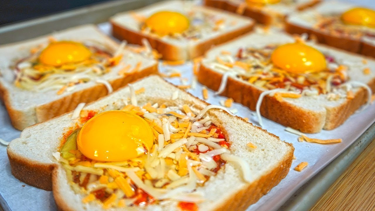 Legen Sie einfach ein Ei in ein Brot und Sie werden begeistert sein ...