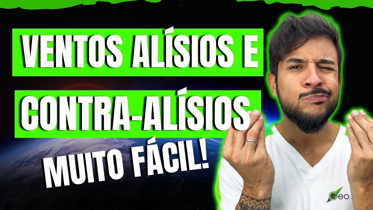 O QUE SÃO VENTOS ALÍSIOS E CONTRA-ALÍSIOS , QUAL A DIFERENÇA ENTRE ELES ...