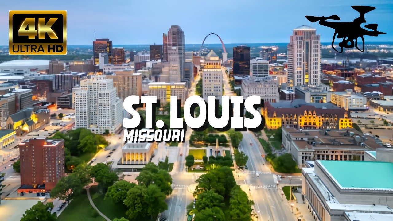 St. Louis, Missouri In 4K By Drone - Amazing View Of St. Louis ...