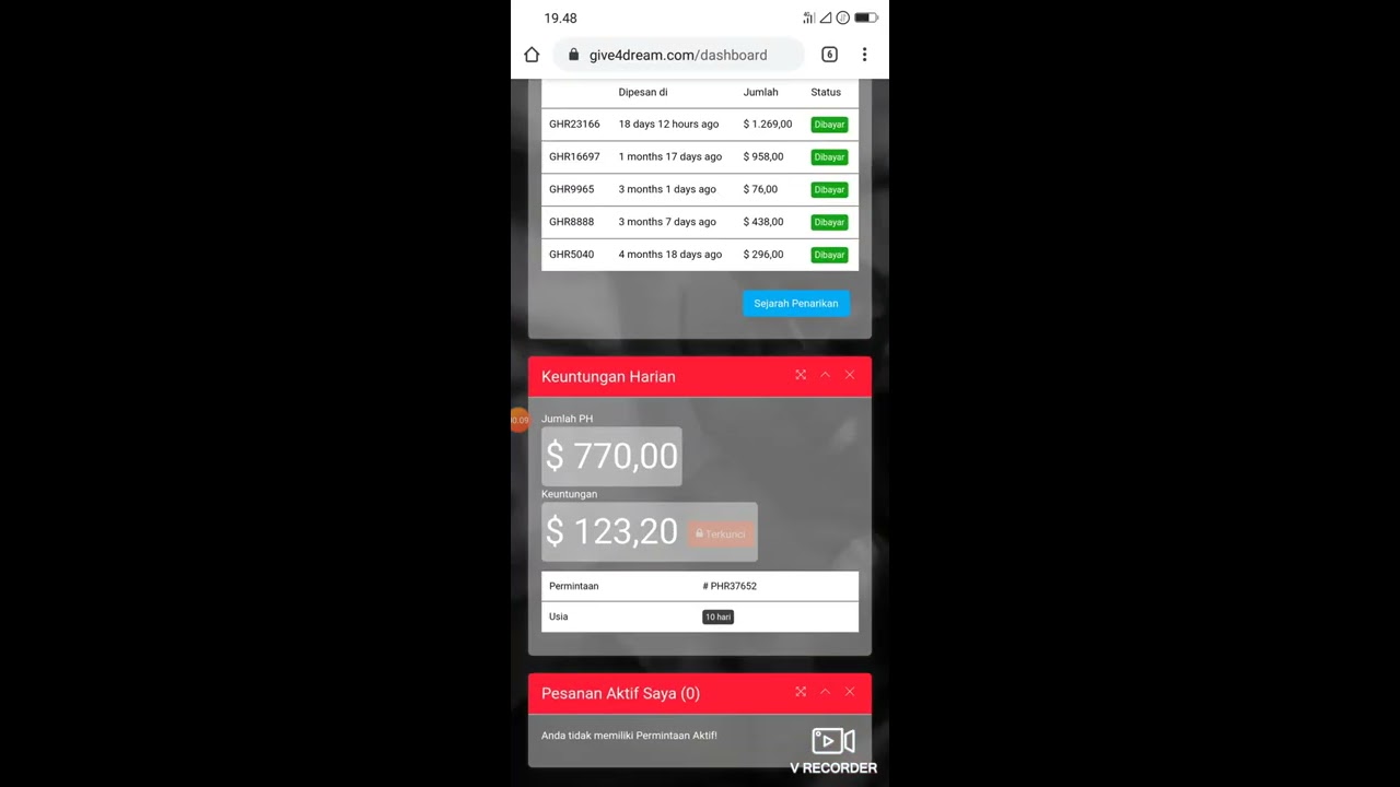 Cara kirim PH dengan wincash terbaru 5.5.0 #give4dream #wincashcoin # ...