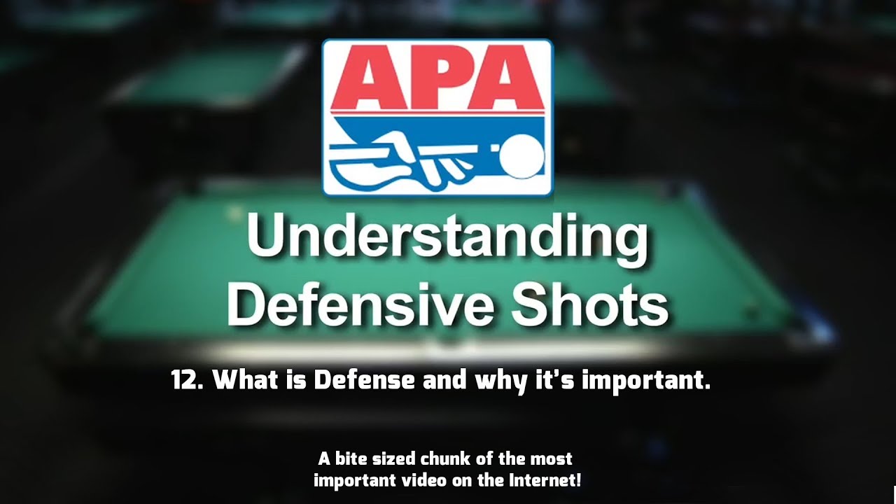 Defensive Shots - Ep. 12 - What is Defense and Why It's Important - YouTube