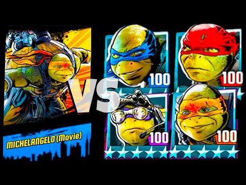 Mikey PVP all Movie Turtles - Teenage Mutant Ninja Turtles Legends ...