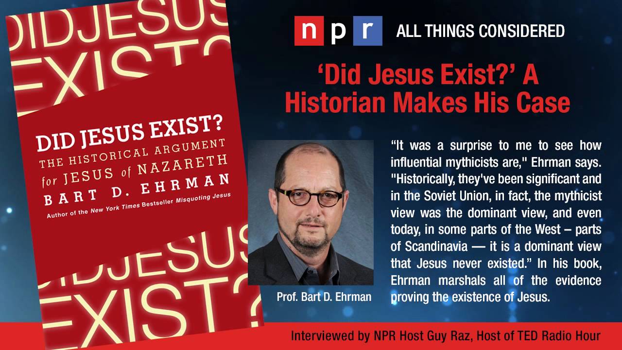 Did Jesus Exist? Interview by Guy Raz - YouTube