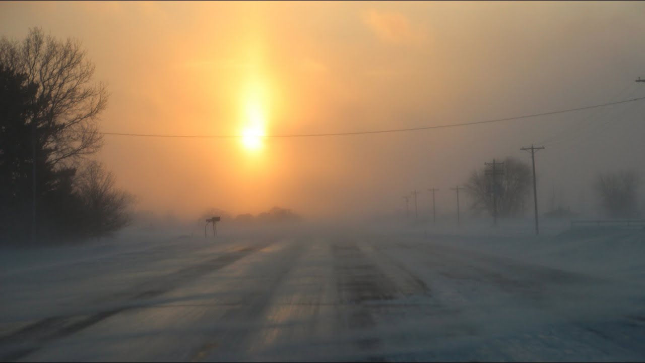Blizzard Conditions from Winter Storm ~ Scott County, Minnesota ~ March ...