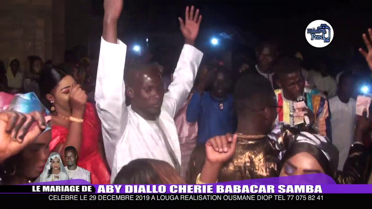 LE MARIAGE DE ABY DIALLO CHERIE BABACAR SAMBA BN - YouTube