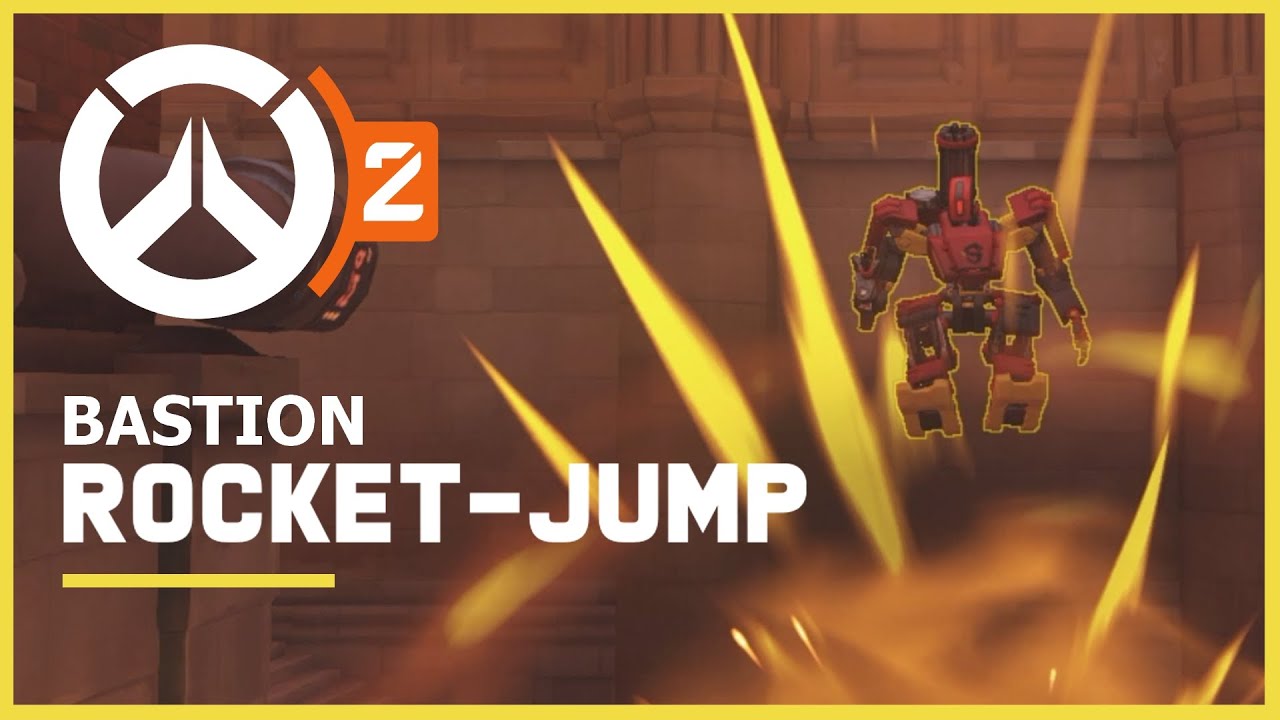Overwatch 2 Bastion Rocket/Grenade Jump - Bastion Tech Tutorial - YouTube
