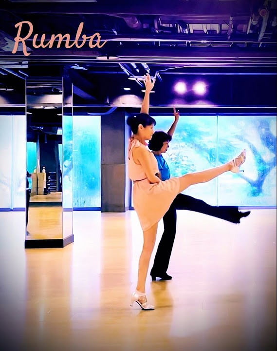 #國標#倫巴#Rumba(原速配樂/鏡面)天母Tr. Queena - YouTube