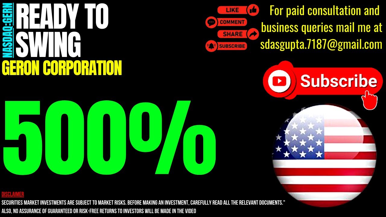 GERON CORPORATION READY TO SWING | GERN STOCK - YouTube