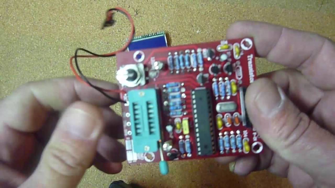 Armado en español M12864 DIY Transistor Tester Kit - YouTube