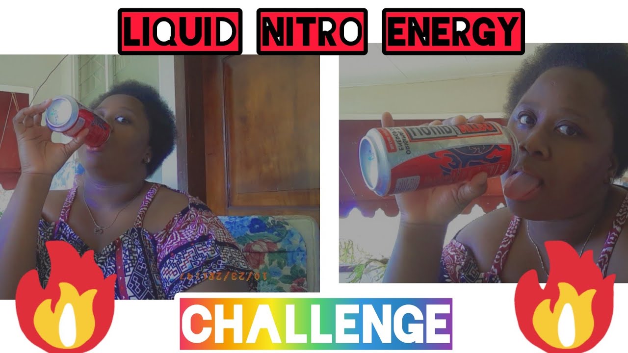 LIQUID NITRO ENERGY DRINK IN 45.05 SECONDS ACCEPTED@TeamFullyActive876 - YouTube