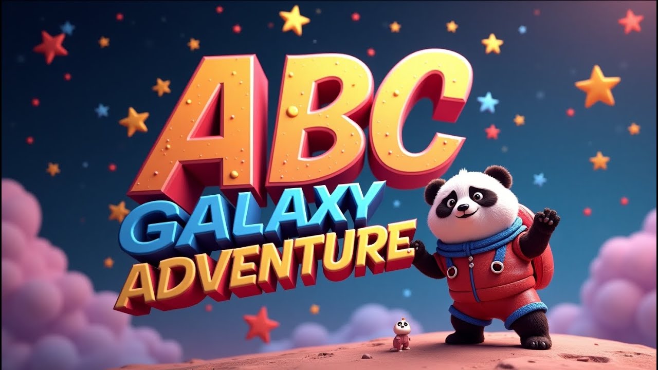 🚀 Learn ABC with Space Panda Astronaut! 🌌 | Fun Alphabet Song for Kids ...