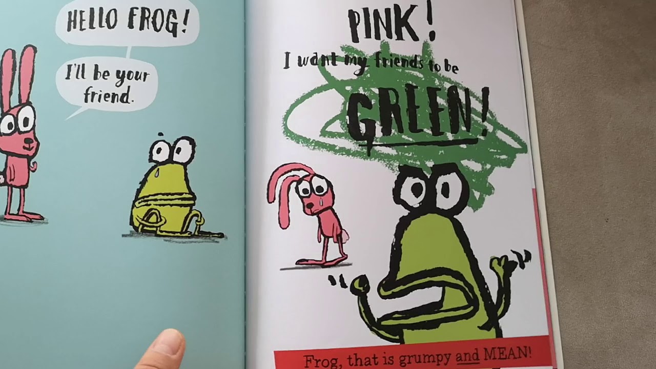 Grumpy frog, Ed Vere - read aloud in English & Romanian - YouTube