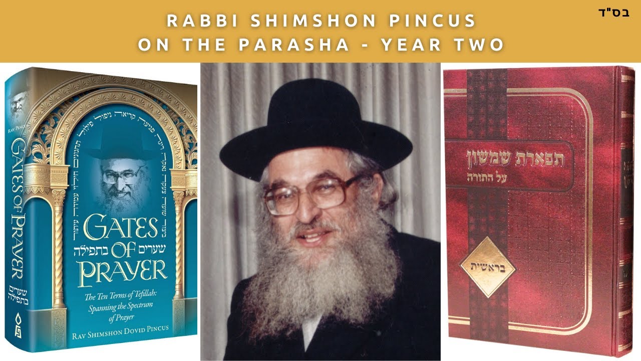Rabbi Shimshon Pincus - Parashat Bamidbar - YouTube