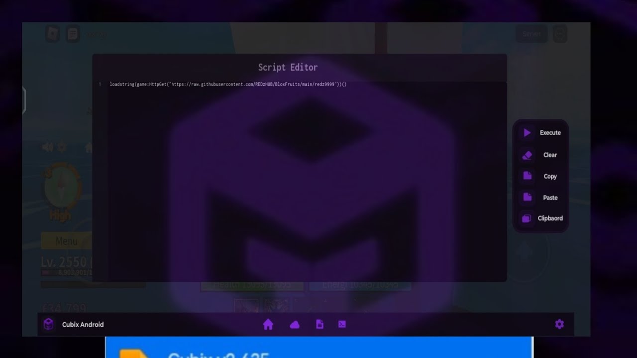 free no key NEW ROBLOX EXECUTOR MOBILE CUBIX 🧊 | 100% WORKING V2.635 ...