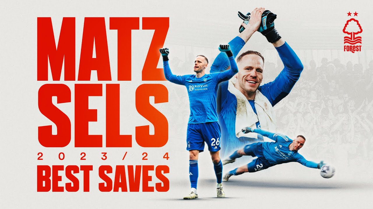 Matz Sels' BEST Saves 2023/24! 🧤 - YouTube