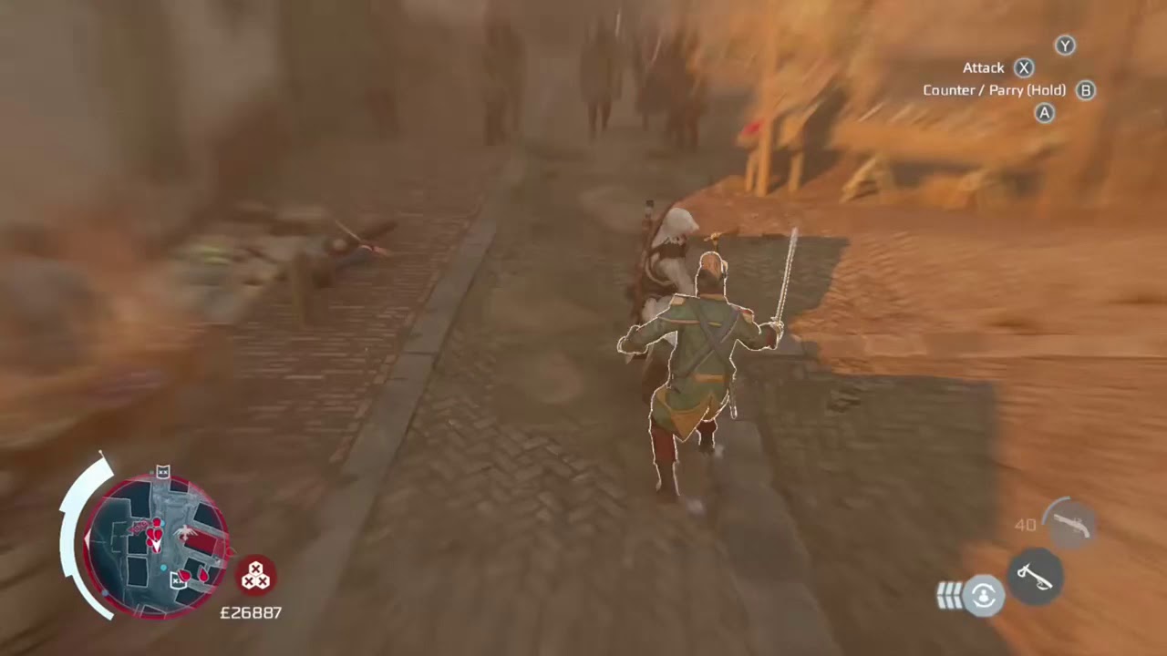 Skilfully Slaying Jagers in Altair’s outfit | Assassins Creed 3 ...