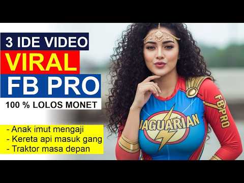 TIKTOK KALAH! 3 IDE KONTEN VIRAL FB PRO: Dari Anak Mengaji Sampai Petani Canggih (Langsung Cuan!)
