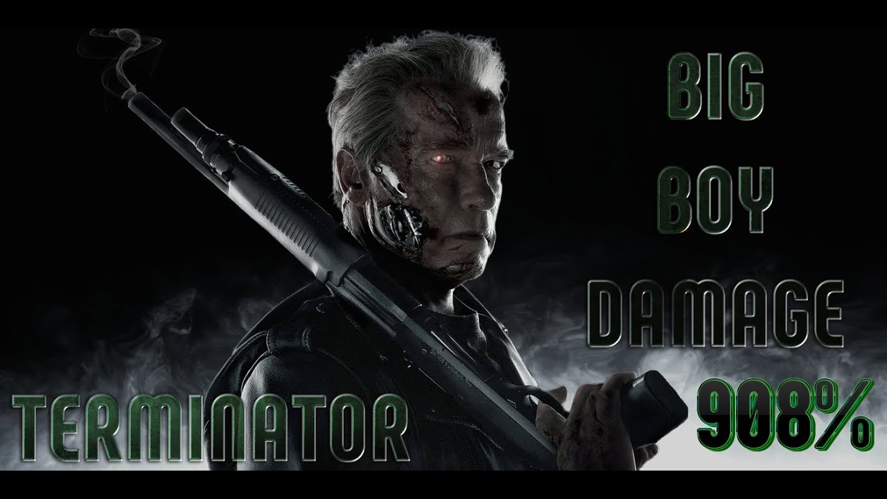 MK11 Aftermath - TERMINATOR BIG BOY DAMAGE 908 % HP | ТЕРМИНАТОР КОМБО ...