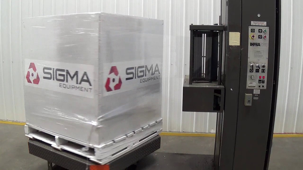 D4225 Infrapak Sidewinder High Profile Stretch Wrapper SIGMA Equipment ...