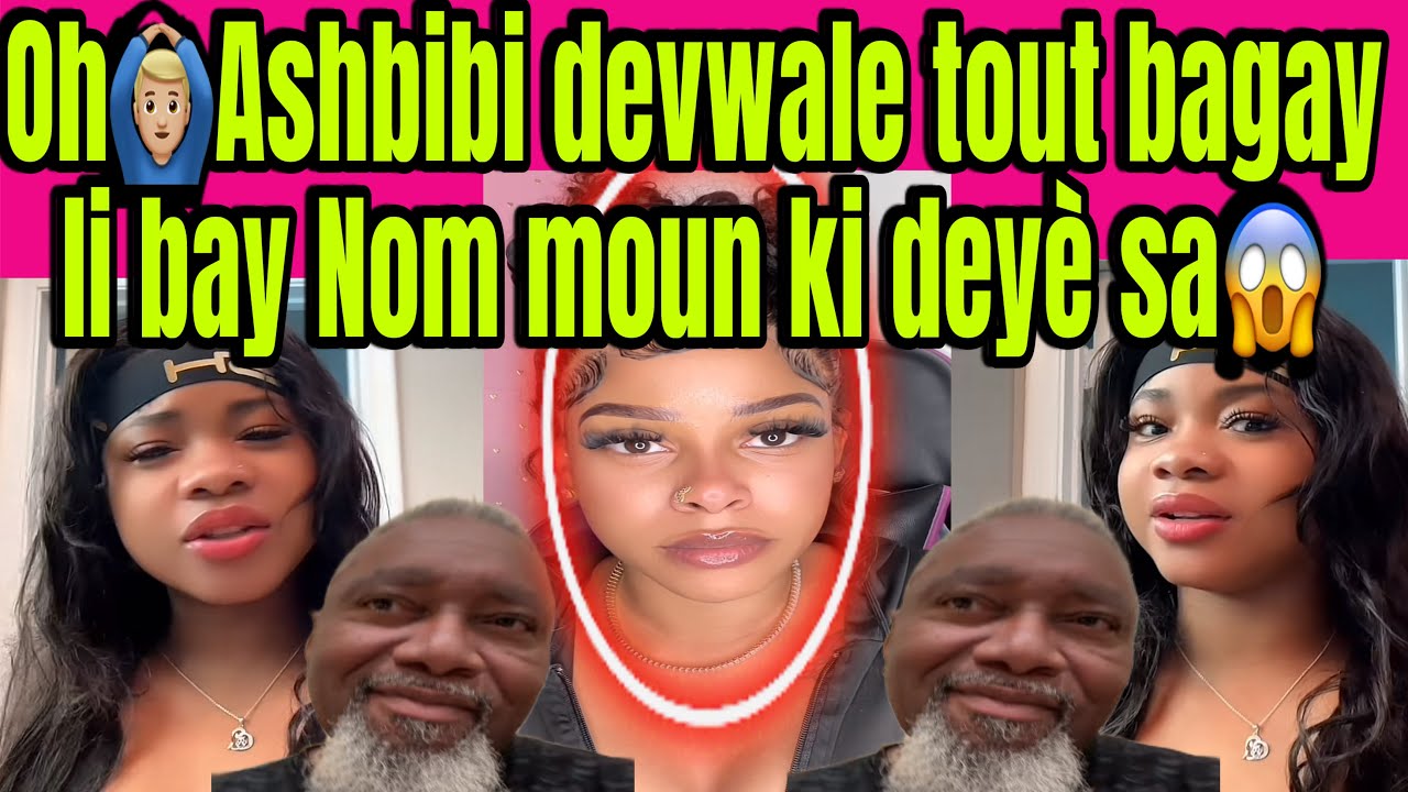 😱Oh Ashbibi bay Nom moun ki pibliye Video a🙆🏼‍♂️ak dlo nan Je li dil ...