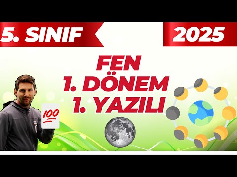 5. Sınıf Fen Bilimleri 1. Dönem 1. Yazılı 2025 – Açık Uçlu Sorular ve Cevapları