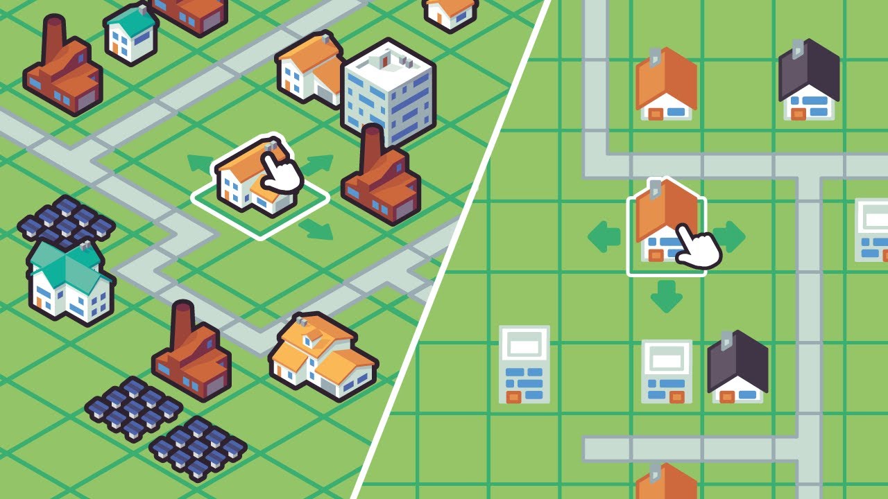 Mobile 2D City Builder Update 1.4 (isometric demo) - YouTube