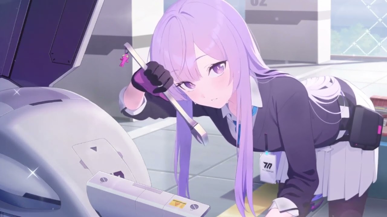 [블루 아카이브] 우타하 메모리얼 로비 BGM [Luminous Memory] 1시간 반복 - YouTube