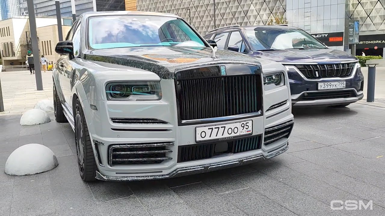 Luxury supercars of Moscow - Mansory RR Culinan, 720s, EVO Spyder, f430 ...