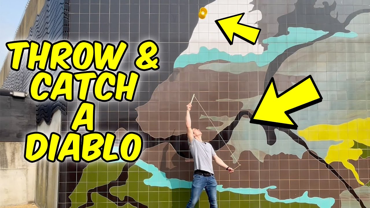 How to Throw & Catch a DIABLO | Basic Beginner Juggling Tutorial - YouTube